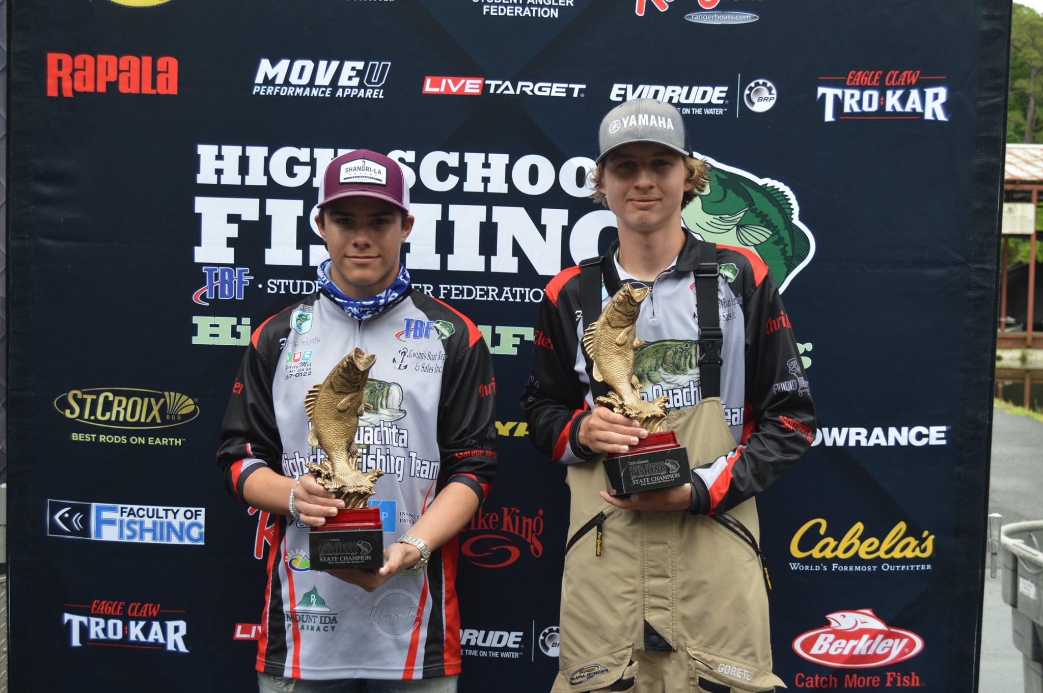 Team Fisher Takes Arkansas High School Title – Student Angler Federation