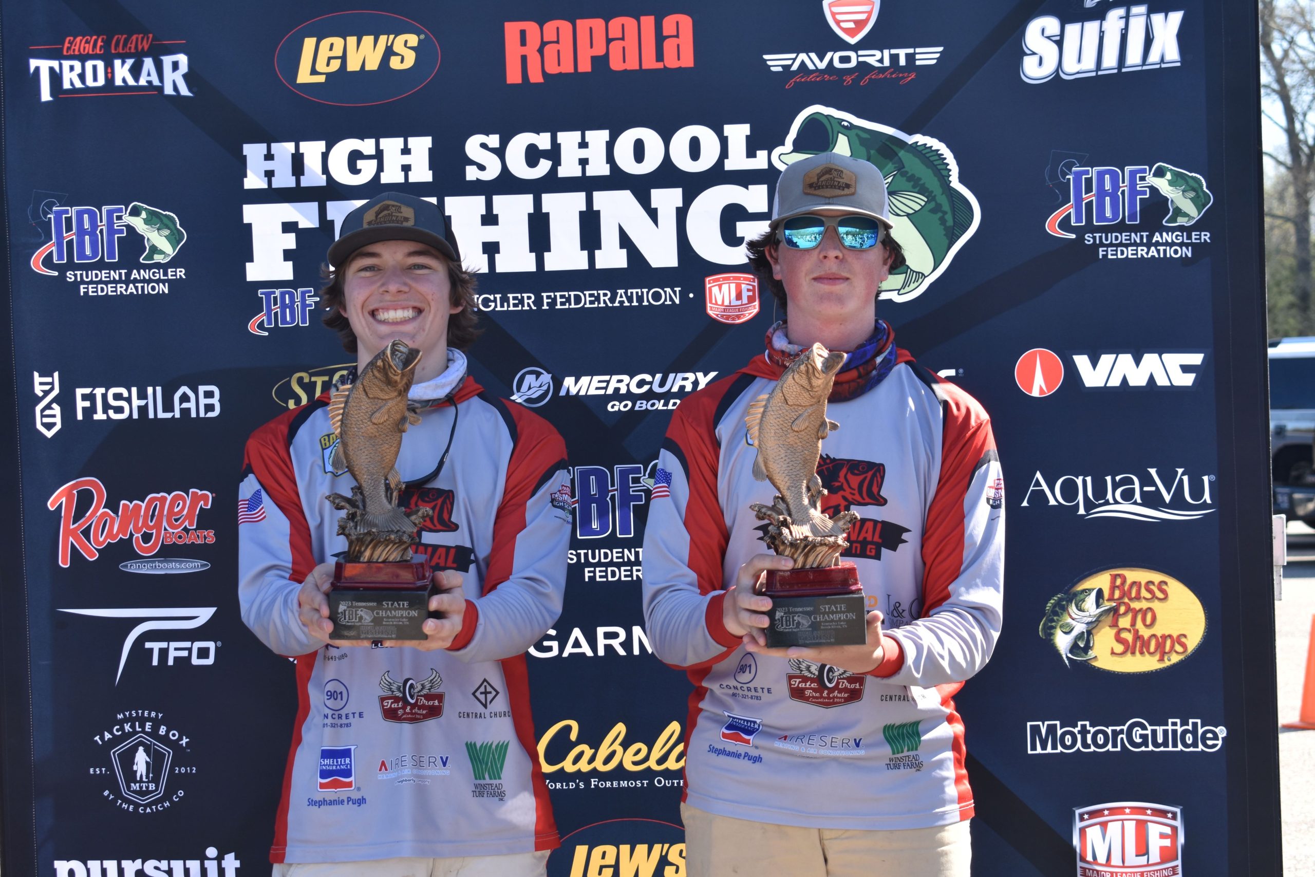 Sherfield and Rushing Win Tennessee High School Fishing State ...